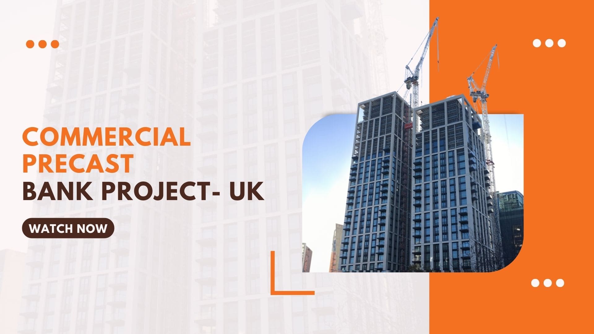 Commercial Precast Bank Project – Precast Detailing UK
