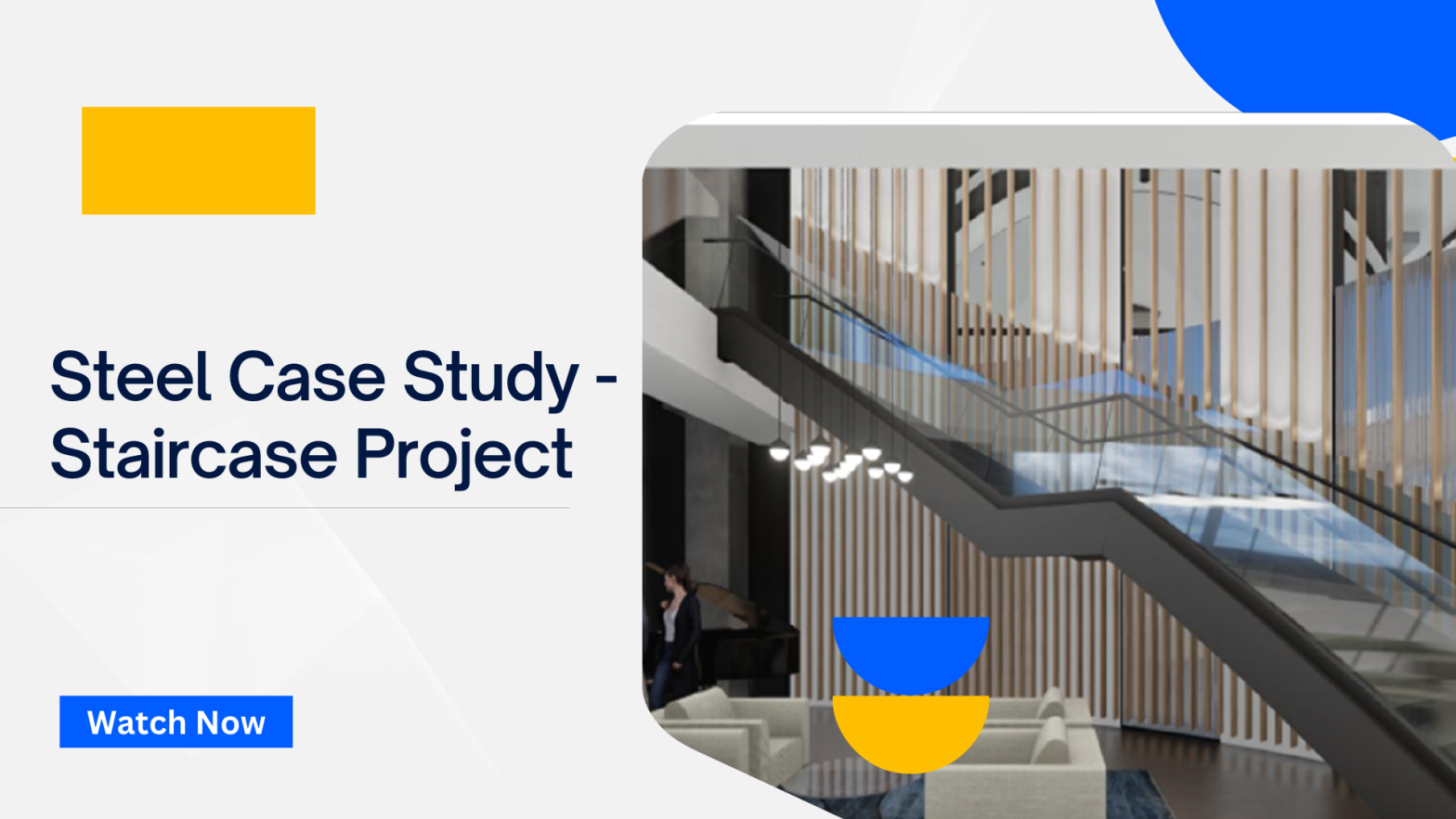 Steel Case Study - Staircase Project - Pan Gulf Technologies Engineering Services