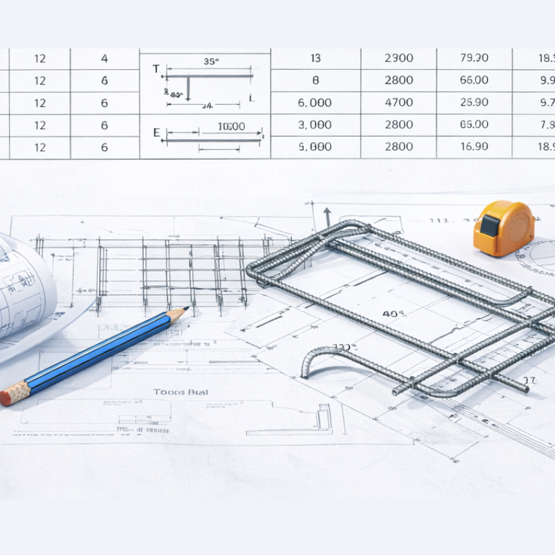Rebar Detailing Bar Bending Schedule Services